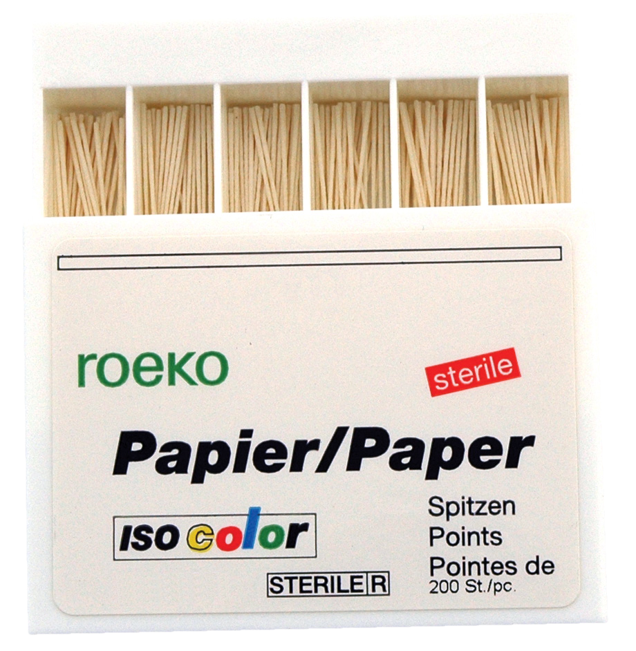 Coltene Roeko Paper Points Colour Size 30 200pk 74153 - Kent Express