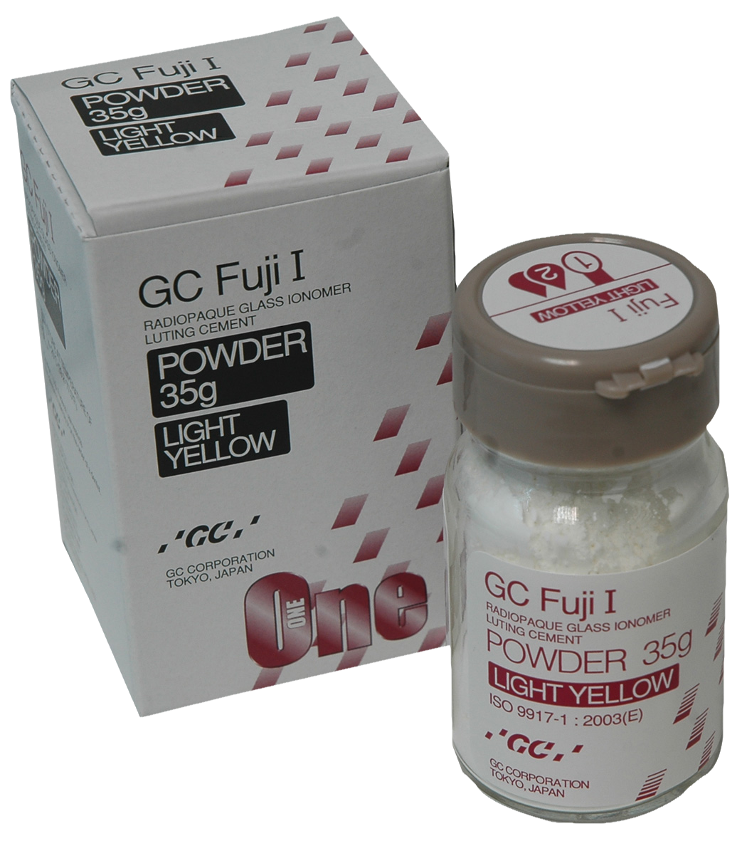 GC Europe Fuji I Powder Light Yellow No.3 35g 37982 - Kent Express