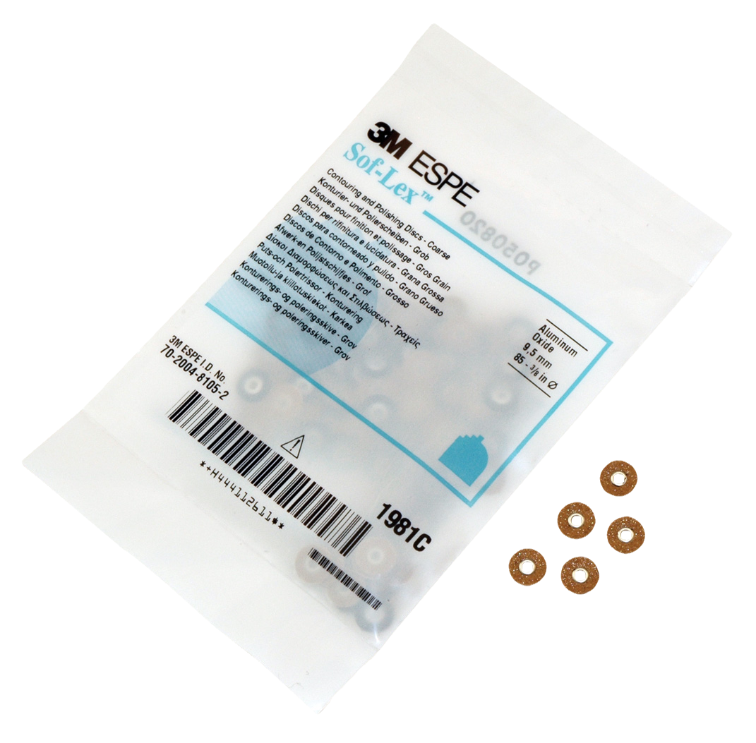 Sof-Lex Disc Coarse Black 3/8" 1981C 85pk