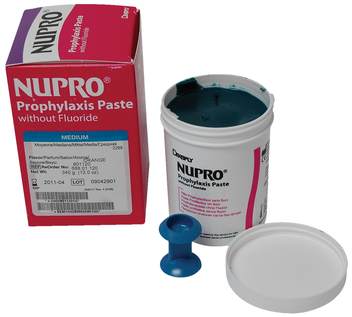 Dentsply Sirona Nupro Prophy Paste Orange Medium 340g 71081 - Kent Express