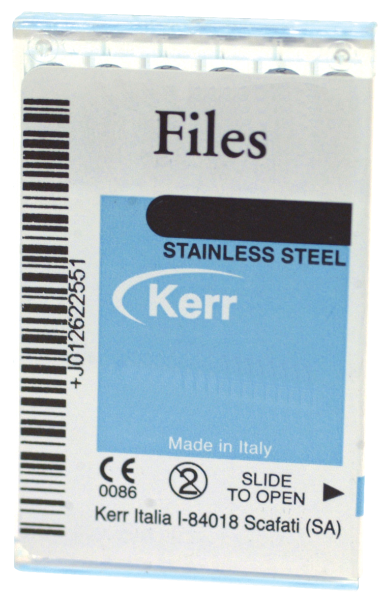 Kerr Endodontics Kerr Standard Files 25mm 45 6pk 70060 - Kent Express