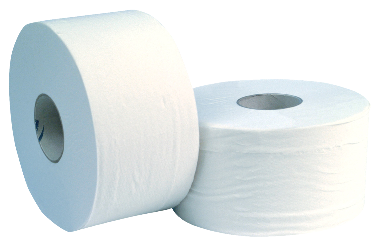 Tork Tork Soft Mini Jumbo Toilet Paper Roll White 2-Ply 170m T2 Dispenser 12pk 22219 - Kent Express