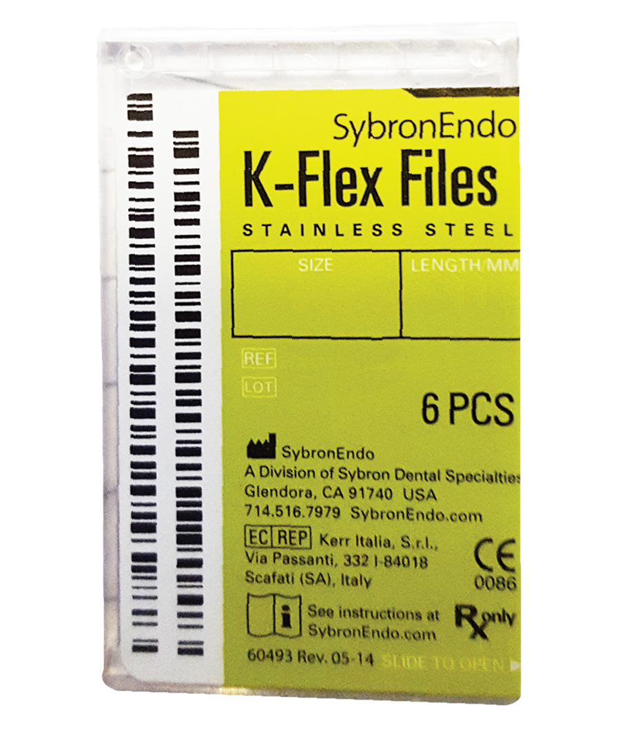 Kerr Endodontics Kerr K Flex Files 30mm 80 6pk 70374 - Kent Express