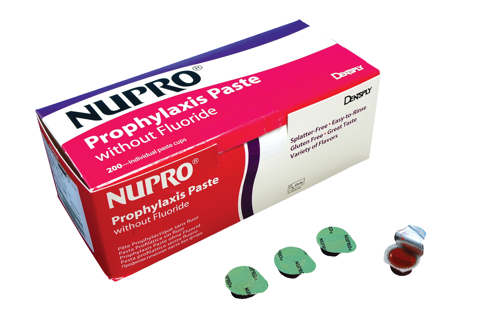 Dentsply Sirona Nupro Prophy Cups Mint Coarse 2g 200pk 71071 - Kent Express