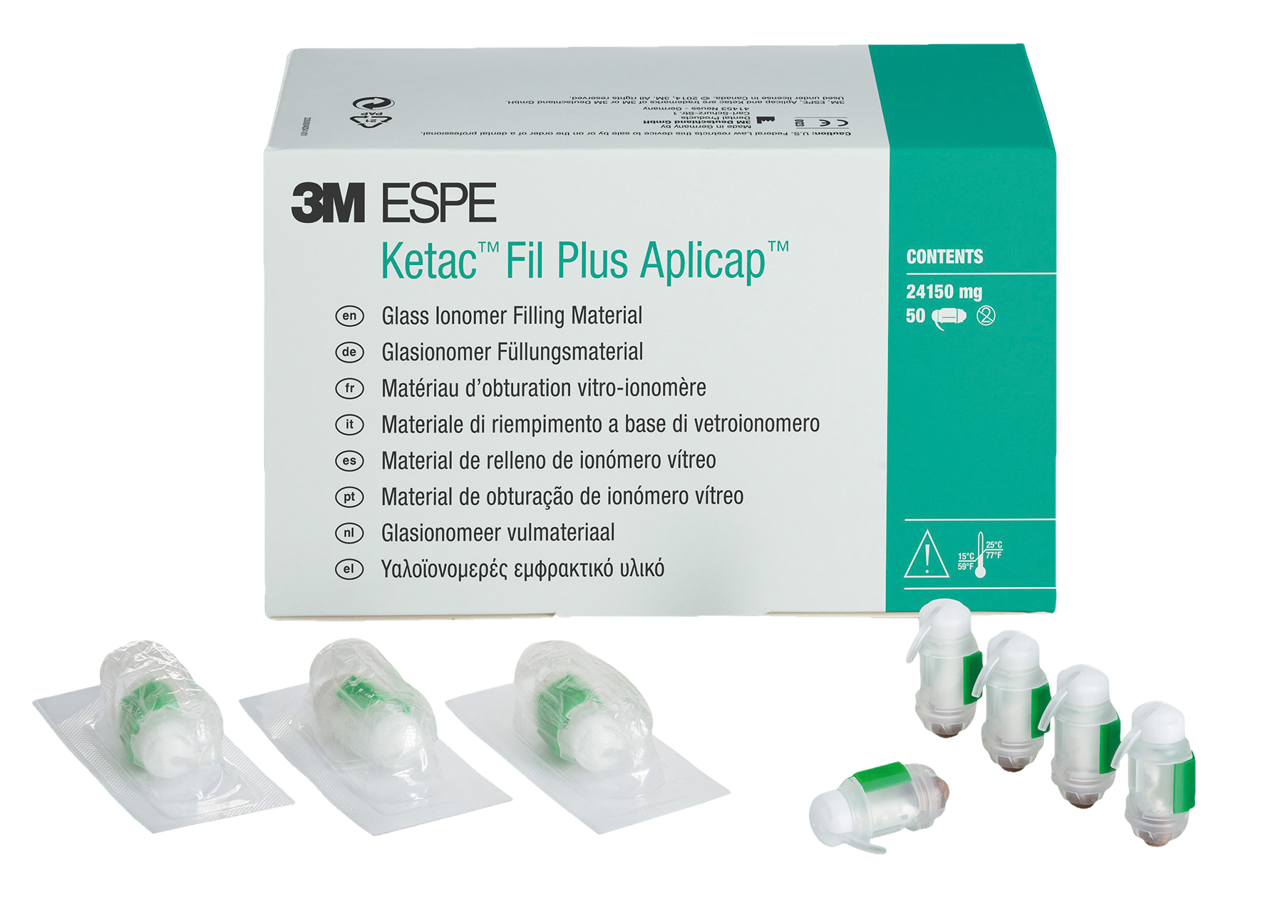 Ketac Fil Plus Aplicap A2 Light Yellow 50pk