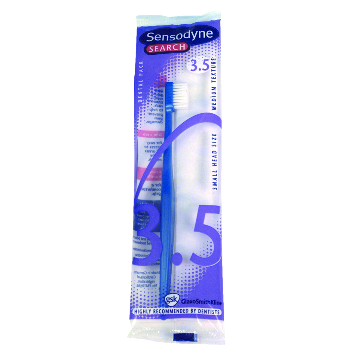 GSK Sensodyne Search 3.5 Soft Toothbrush 12pk 55276 - Kent Express