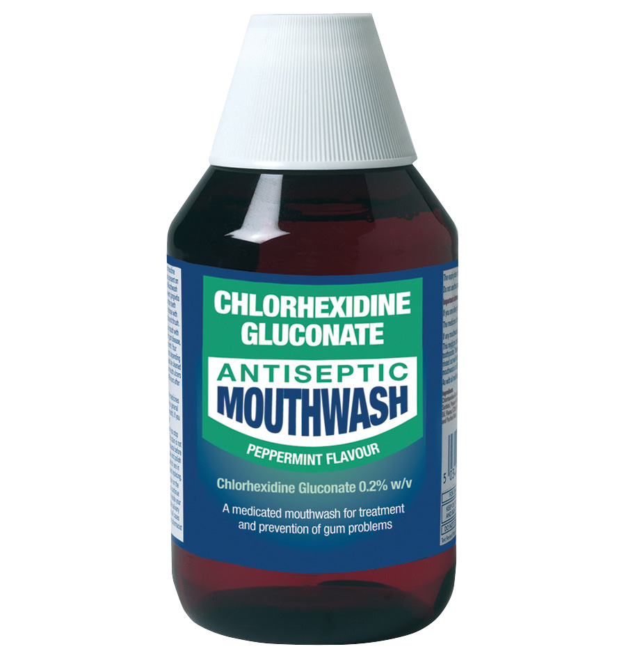 Chlorhexidine Mouthwash Peppermint 300ml