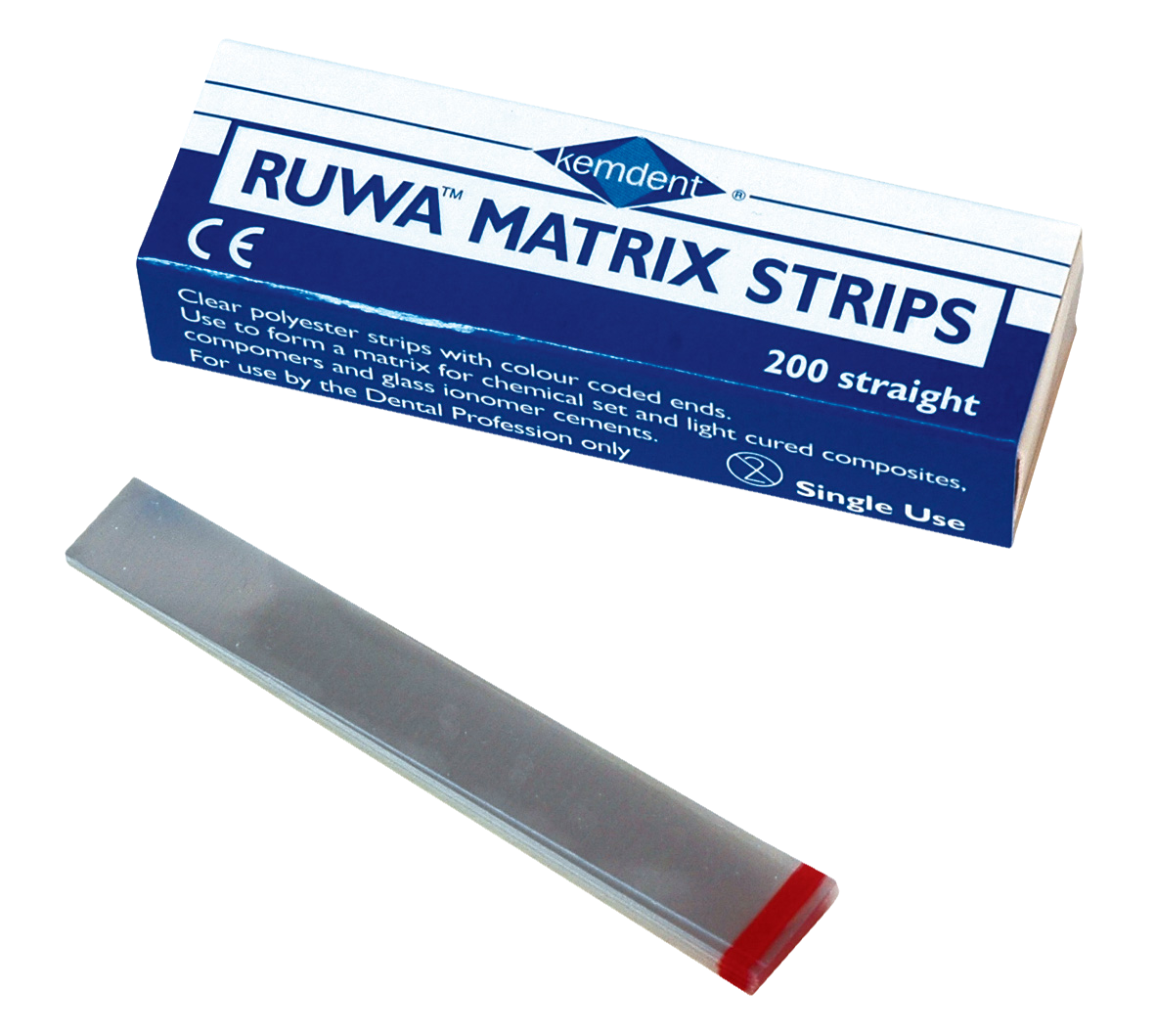 Associated Dental Products Ruwa Matrix Strips Straight 10mm 200pk 201426 - Kent Express