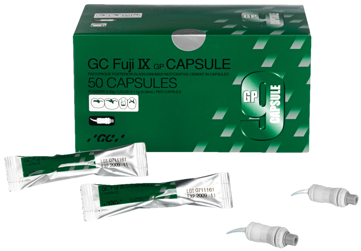 GC Europe Fuji IX 9 GP GI Capsules Regular B2 50pk 111163 - Kent Express