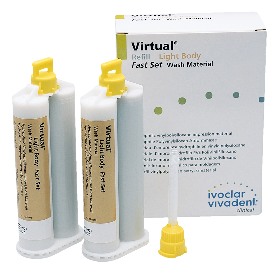 Ivoclar Virtual Light Body Fast Set Cartridge 50ml 2pk 200088 - Kent ...