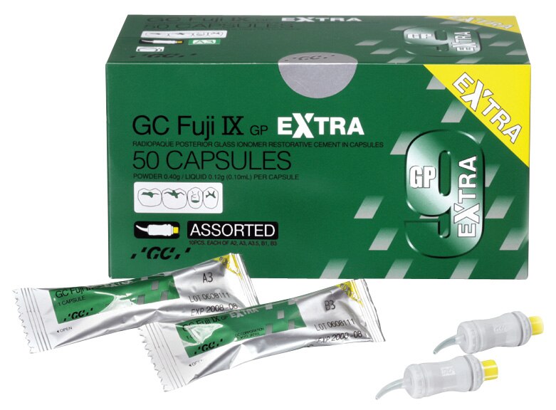 Fuji IX 9 GP Extra GI Capsules Assorted 50pk