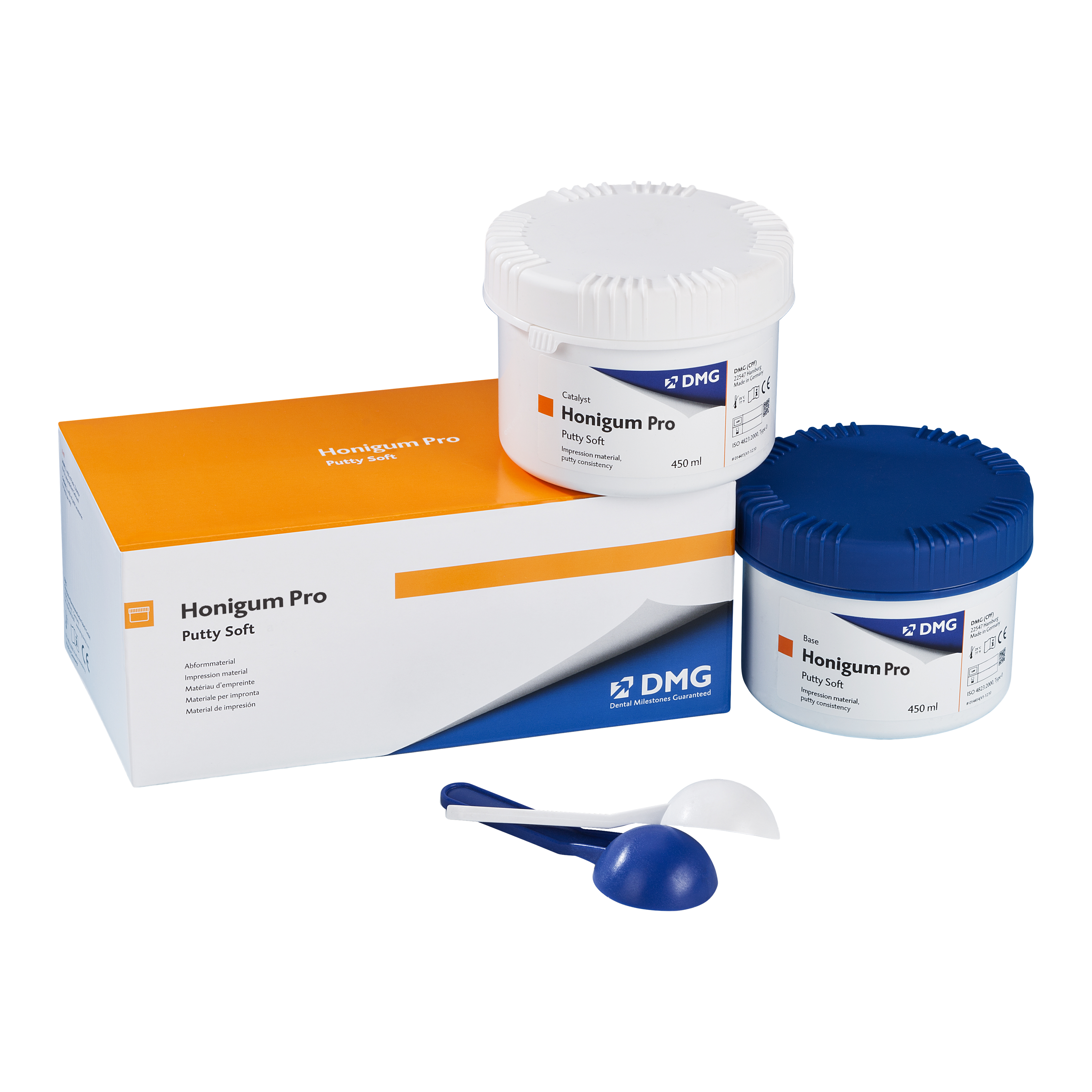 DMG Honigum Putty Soft Fast 450ml 2pk 208731 - Kent Express