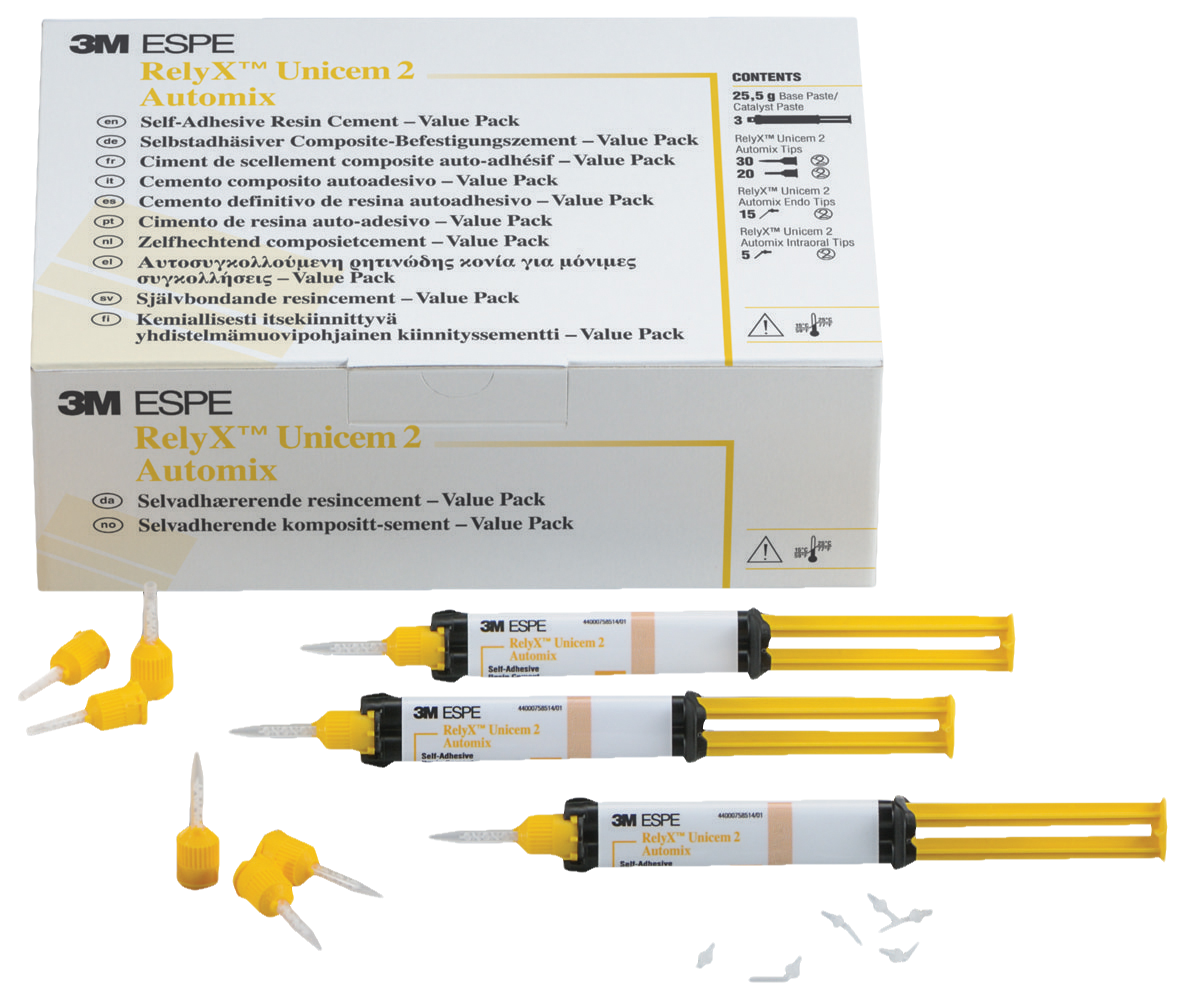 Solventum 3M RelyX Unicem 2 Automix Translucent Value Pack 212398 ...