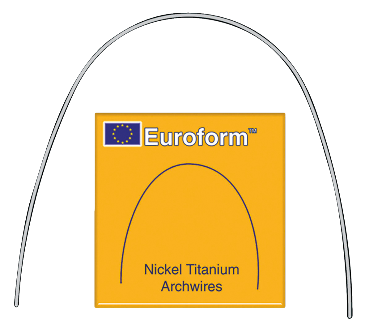 Orthocare UK Ltd. Euroform Archwire NiTi Super Elastic Lower .017 x ...