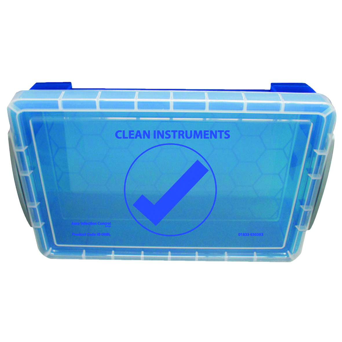 Aura Infection InstruBox Clean Processed Instruments Blue 29104 - Kent ...