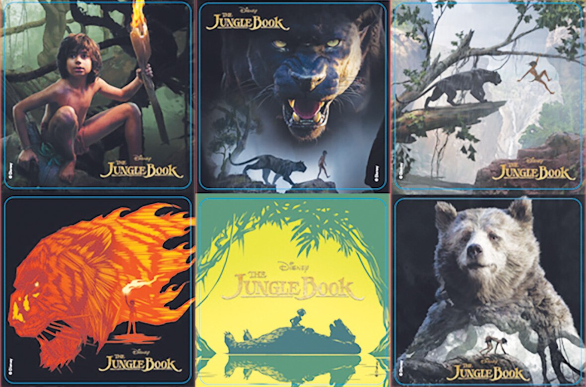 Sherman Speciality Stickers The Jungle Book 100pk 221002 - Kent Express
