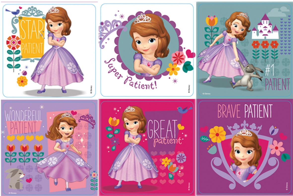 Sherman Speciality Stickers Sofia The First Patient 100pk 221151 - Kent ...
