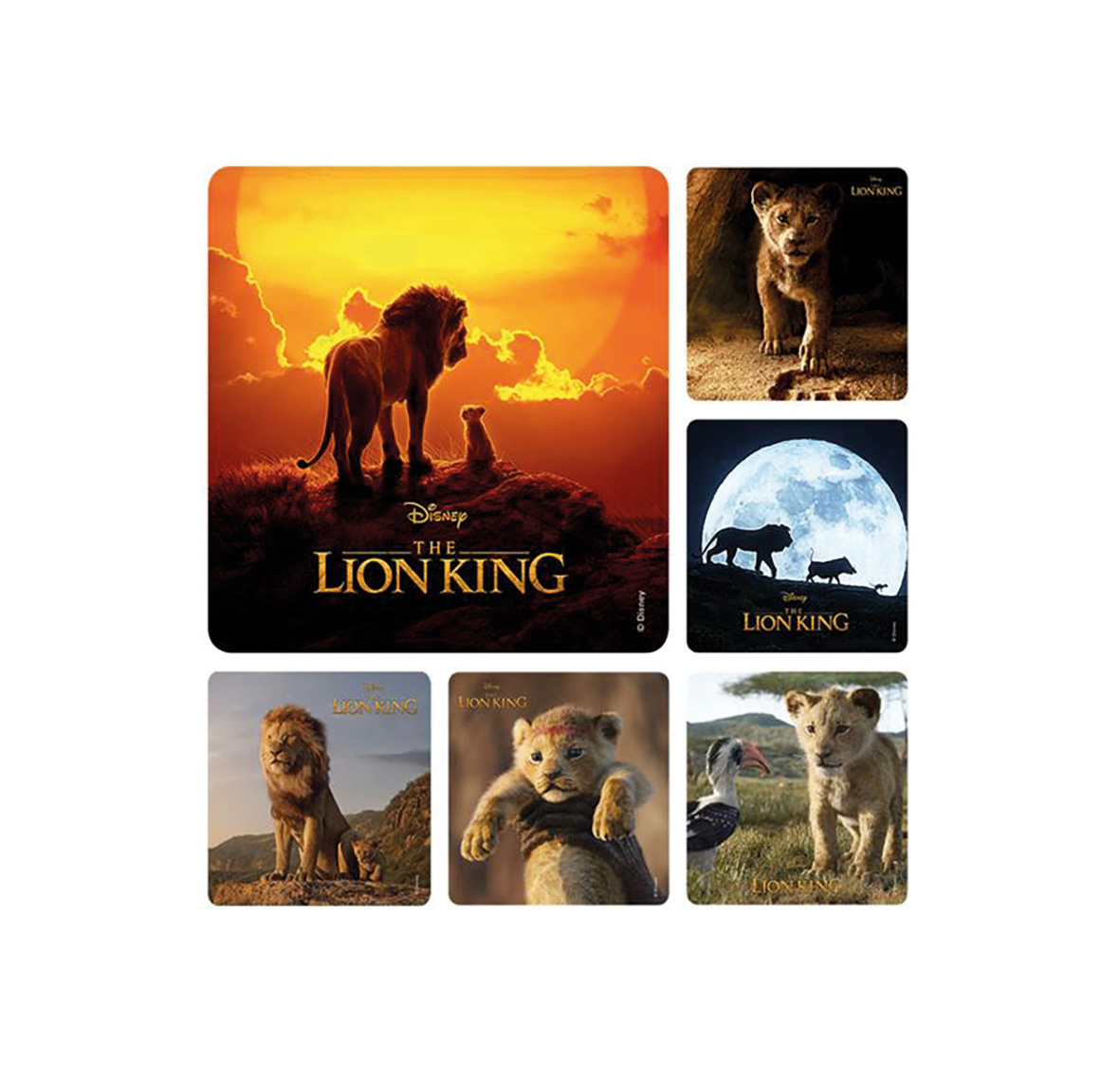 Sherman Speciality Stickers The Lion King 100pk KX225154 - Kent Express