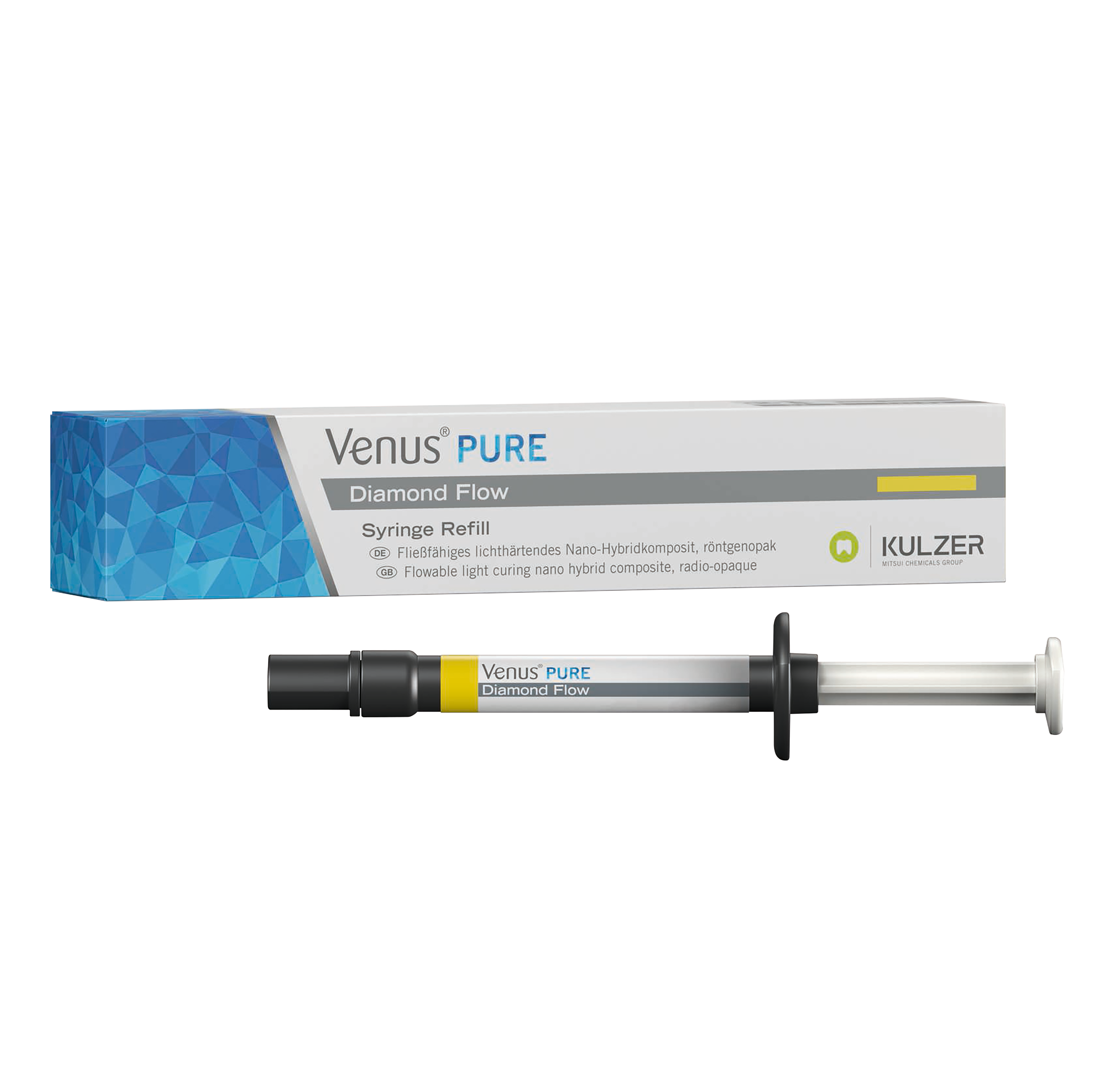 Kulzer Venus Diamond Flow Syringe 1.8g Light KX230953 - Kent Express