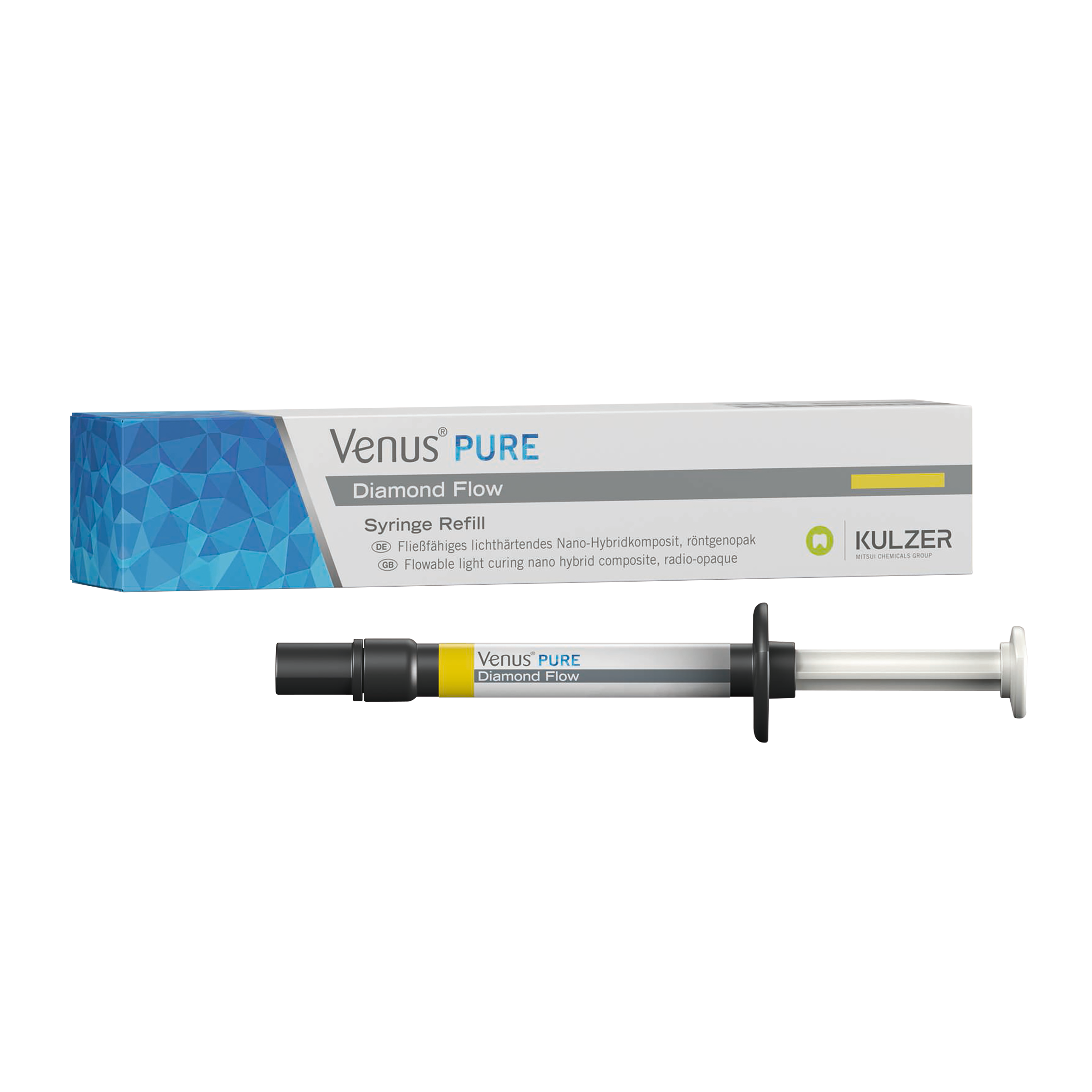Kulzer Venus Diamond Flow Syringe 1.8g Bleach KX230956 - Kent Express